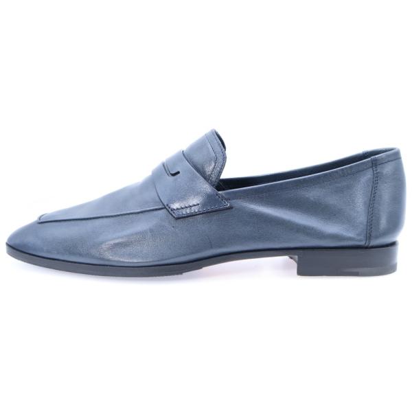 [商品番号]2525J300006[ブランド]Berluti（ベルルッティ）[モデル]ロレンツォ レザー スクエアトゥ ドレスシューズ ローファー ネイビー[販売店舗]BRING梅田茶屋町店