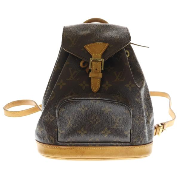 [商品番号]2526B030005[ブランド]LOUIS VUITTON（ルイヴィトン）[モデル]モノグラム モンスリPM PVC レザー バックパック リュックサック ブラウン M51137[販売店舗]BRING京都河原町店