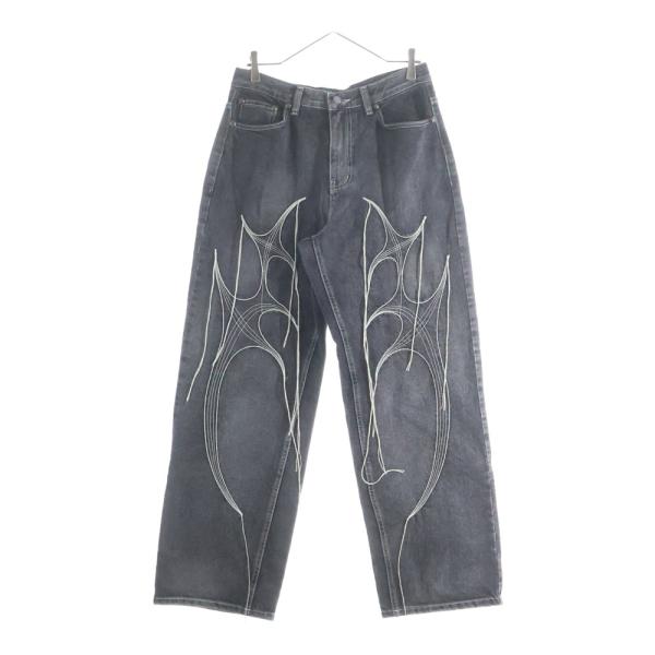 [商品番号]2526B100020[ブランド]THUG CLUB（サグクラブ）[モデル]24SS TRIBAL TREE DENIM PANTS トライバルツリー デニムパンツ グレー TC24PT0502[販売店舗]BRING 原宿店