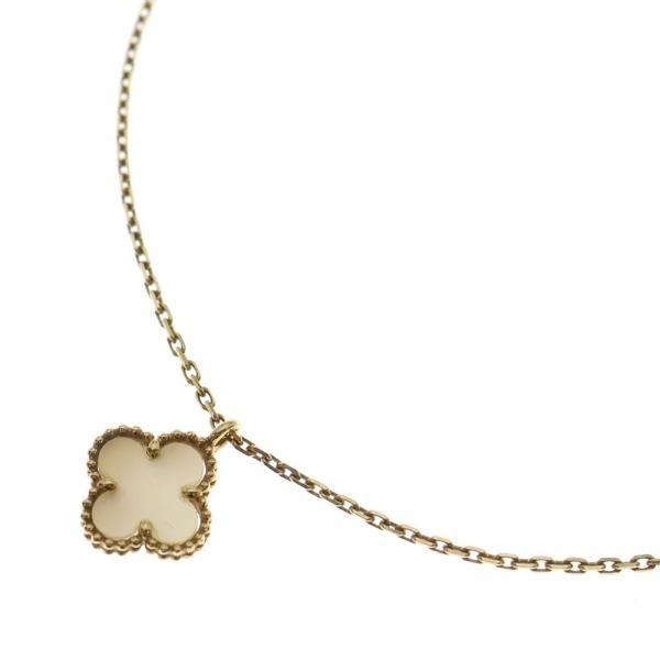 [商品番号]2825L180001[ブランド]Van Cleef &amp; Arpels（ヴァンクリーフアンドアーペル）[モデル]スウィート アルハンブラ ネックレス マザーオブパール Au750 K18 YG イエローゴールド[販売店舗...