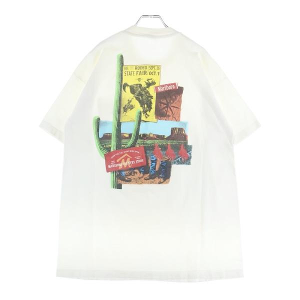 [商品番号]2925K070001[ブランド]VINTAGE（ヴィンテージ）[モデル]90s Marlboro Cacutus Pocket Tee FOTL マルボロ カクタスポケット 半袖クルーネックTシャツ ホワイト[販売店舗]AWE...