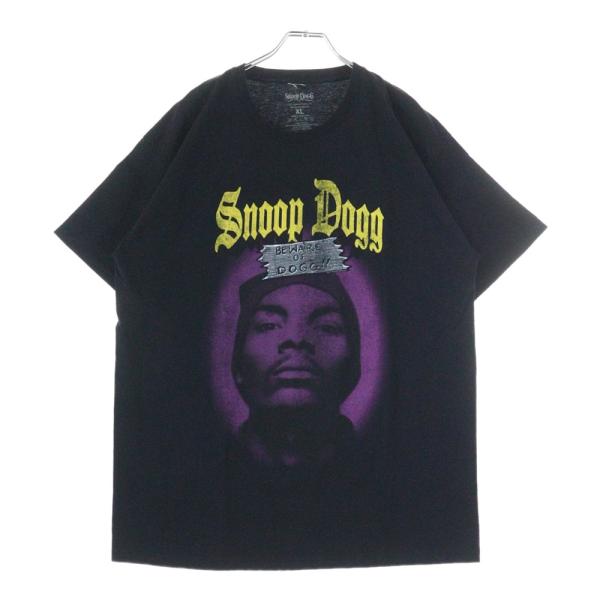 [商品番号]2925K150009[ブランド]VINTAGE（ヴィンテージ）[モデル]00S SNOOP DOGG BE WARE OF DOGG スヌープドッグ フェイスプリント 半袖Tシャツ カットソー ブラック[販売店舗]BRING ...