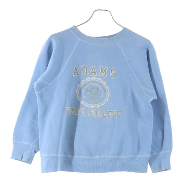 [商品番号]2925K230025[ブランド]VINTAGE（ヴィンテージ）[モデル]50S ADAMS STATE COLLEGE PULLOVER FLOCKY SWEAT アダムス フロッキー プルオーバー スウェット トレーナー ブ...