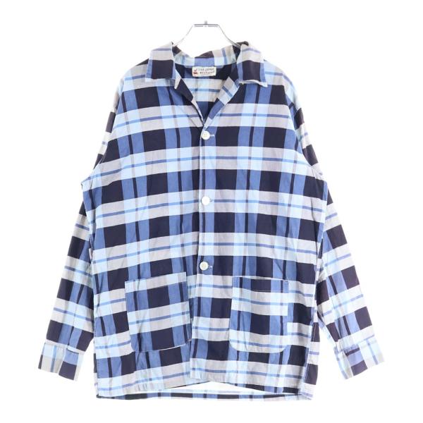 [商品番号]2925K230047[ブランド]VINTAGE（ヴィンテージ）[モデル]50S CLUB LOUNGE BY WELDON L/S CHECK COVERALL SHIRT クラブ ラウンジ バイ ウェルドン カバーオールタイ...
