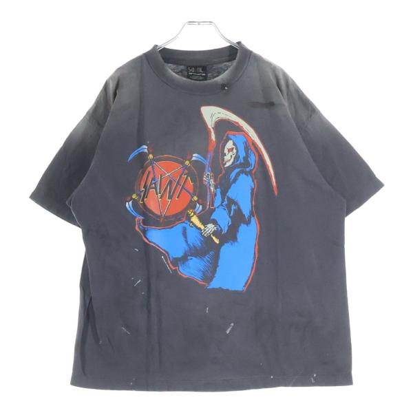 [商品番号]2926A300013[ブランド]SAINT MICHAEL（セントマイケル）[モデル]25AW S/S T-SHIRT BIRTH AND DEATH 両面プリント 半袖Tシャツ カットソー ブラック SM-HR1-0000-...