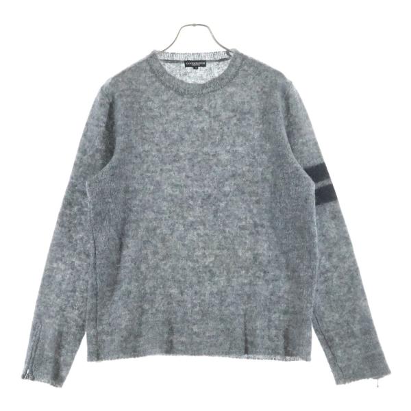 [商品番号]2926B140041[ブランド]GOODENOUGH（グッドイナフ）[モデル]4 THE FUTURE MOHAIR KNIT GE105006 クルーネックアームライン モヘヤ長袖ニットセーター グレー[販売店舗]BRING...
