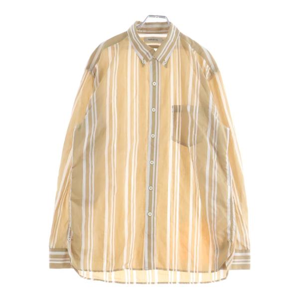 [商品番号]2926B210095[ブランド]nonnative（ノンネイティブ）[モデル]DWELLER B.D SHIRT RELAXED FIT C/T/P TUSSAH STRIPE NN-S3509 ストライプ長袖シャツ オレンジ...