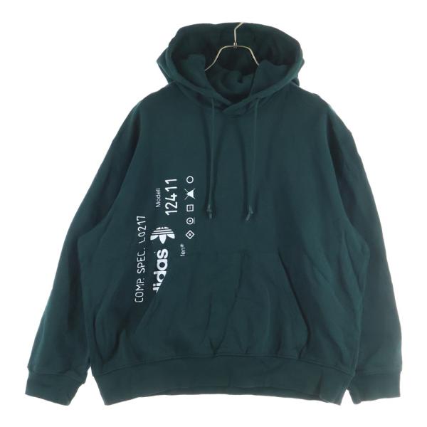 [商品番号]2926B210101[ブランド]adidas（アディダス）[モデル]×ALEXANDER WANG GRAPHIC HOODIE CV5293 ×アレキサンダーワン グラフィックプルオーバーパーカー フーディー グリーン CV...