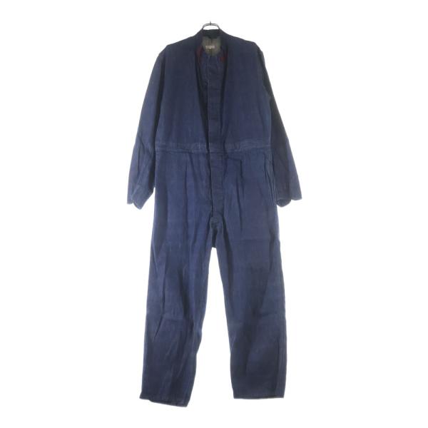 [商品番号]2926C170006[ブランド]VINTAGE（ヴィンテージ）[モデル]50S P.L.A. SANFORIZED SHRUNK FABRIC DENIM ALLL IN ONE デニム オールインワン つなぎ インディゴ[販...