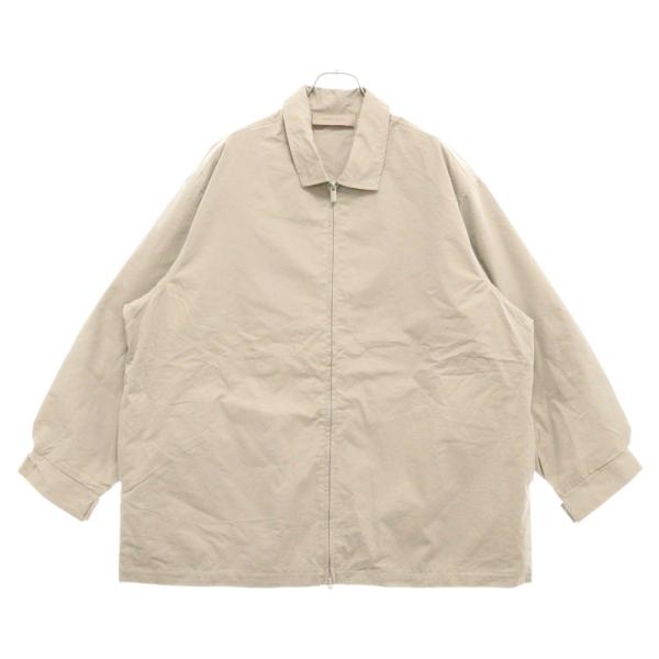 [商品番号]3025C100027[ブランド]FEAR OF GOD ESSENTIALS（フィアオブゴッド エッセンシャルズ）[モデル]BARN JACKET ジップアップシャツジャケット ベージュ[販売店舗]BRING大宮店