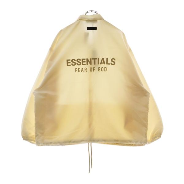 [商品番号]3025E220045[ブランド]FEAR OF GOD ESSENTIALS（フィアオブゴッド エッセンシャルズ）[モデル]NYLON COACH JACKET バックラバーロゴ ナイロンコーチジャケット アイボリー[販売店舗...