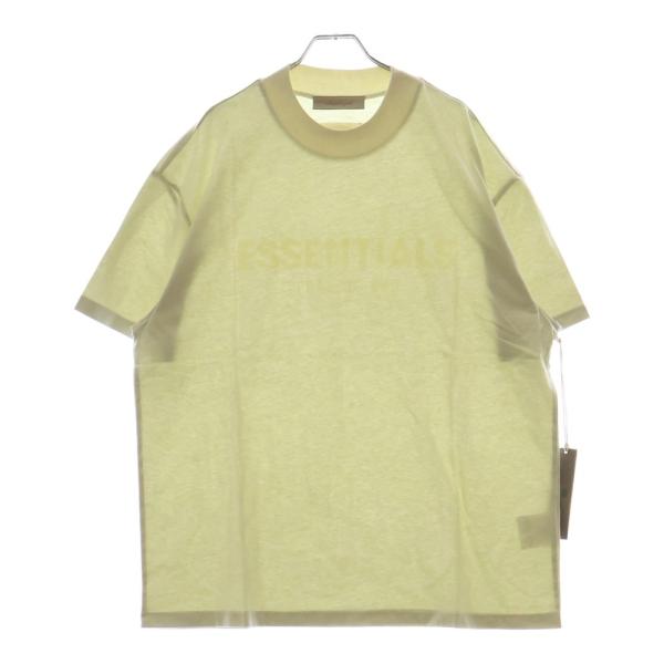 [商品番号]3025E280011[ブランド]FEAR OF GOD ESSENTIALS（フィアオブゴッド エッセンシャルズ）[モデル]S/S T-SHIRT フロントラバーロゴ 半袖Tシャツ ライトグリーン[販売店舗]BRING 渋谷店