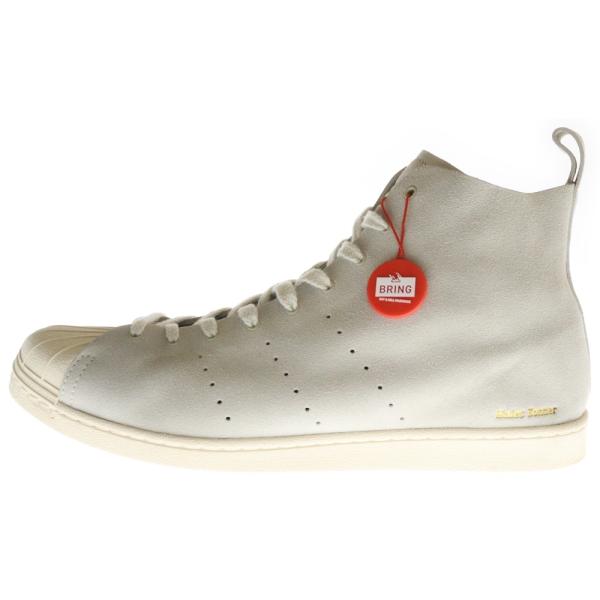 [商品番号]3025H140004[ブランド]adidas Originals（アディダスオリジナルス）[モデル]×Wales Bonner WB SUPERSTAR HI ウェールズボナー スーパースターハイカットスニーカー グレー US...
