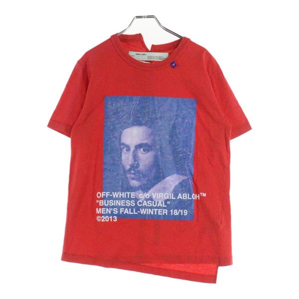 [商品番号]3025I220014[ブランド]OFF-WHITE（オフホワイト）[モデル]18AW Bernini Over T-Shirt ベルニーニ 半袖Tシャツ レッド OMAA032F18185011[販売店舗]BRING オンライ...
