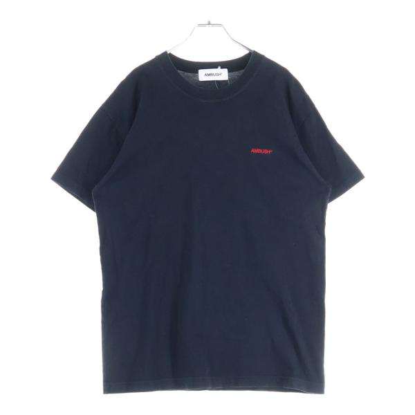 [商品番号]3025J260058[ブランド]AMBUSH（アンブッシュ）[モデル]PETIT LOGO T-SHIRT フロントロゴ半袖Tシャツ ブラック 12112479[販売店舗]BRING福岡天神店