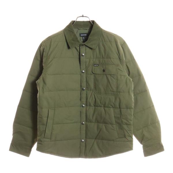 [商品番号]3025L080075[ブランド]BRIXTON（ブリクストン）[モデル]CASS JACKET キルティング キャスジャケット カーキ[販売店舗]BRING福岡天神店