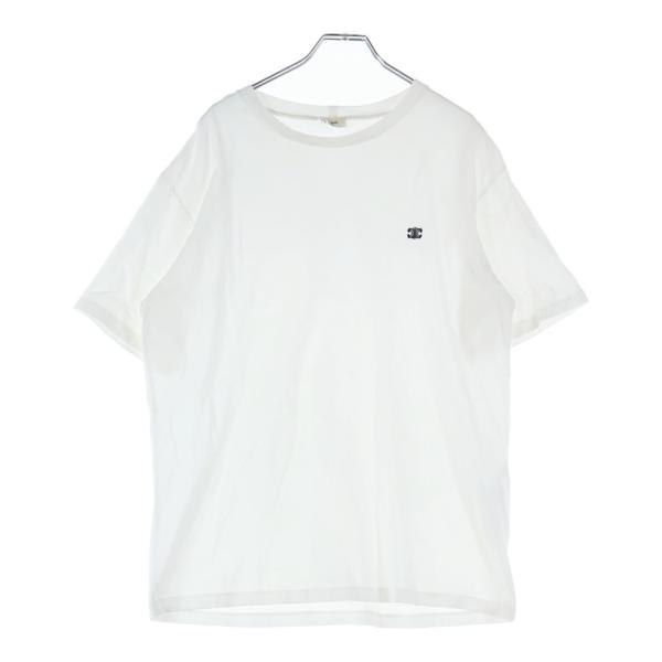 [商品番号]3025L170011[ブランド]CELINE（セリーヌ）[モデル]Triomphe Loose T-Shirt トリオンフ ロゴ刺繍 半袖Tシャツ ホワイト 2X04I671Q.01OB[販売店舗]BRING 渋谷店