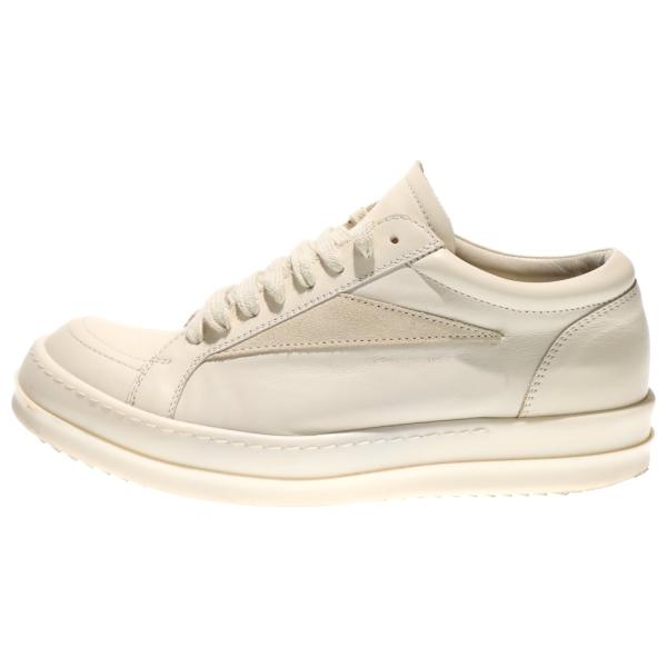 [商品番号]3025L260008[ブランド]Rick Owens（リックオウエンス）[モデル]VINTAGE SNEAKS ヴィンテージスニーカー レザーローカットスニーカー ホワイト RP02D3888 LCOLVS[販売店舗]BRIN...