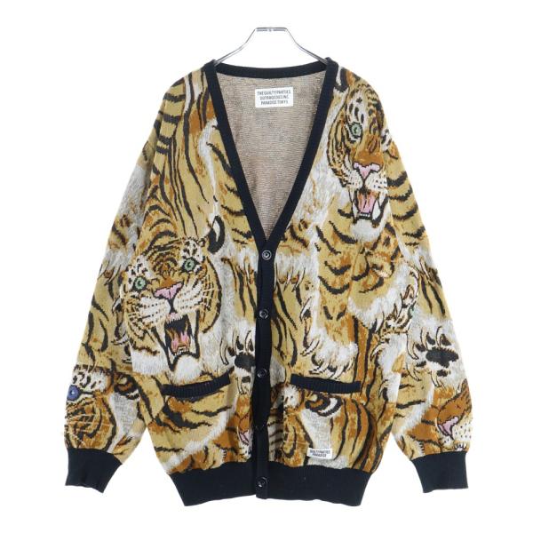 [商品番号]3026A050006[ブランド]WACKO MARIA（ワコマリア）[モデル]TIM LEHI JACQUARD CARDIGAN ティムリーハイ ジャガードカーディガン ブラウン[販売店舗]BRING 渋谷店