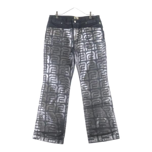 [商品番号]3026A220013[ブランド]Heaven by Marc Jacobs（ヘブンバイマークジェイコブス）[モデル]Barragan Foil Pants バラガン スタッズ装飾 デニムパンツ グレー 3F3RBT063D04...