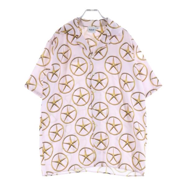 [商品番号]3026A240030[ブランド]SSS WORLD CORP（トリプルエスワールドコープ）[モデル]Star Medallion print Shirt スター メダリオン プリント 半袖シャツ ピンク[販売店舗]BRING ...