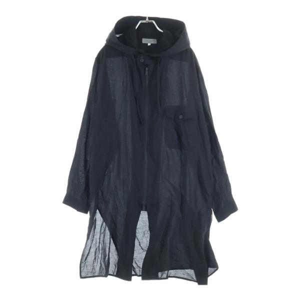 [商品番号]3026A270011[ブランド]Yohji Yamamoto POUR HOMME（ヨウジヤマモト プールオム）[モデル]24SS CM CELLULOSE LAWN A ZIPPER HOOD B セルロース ローン ジップ...