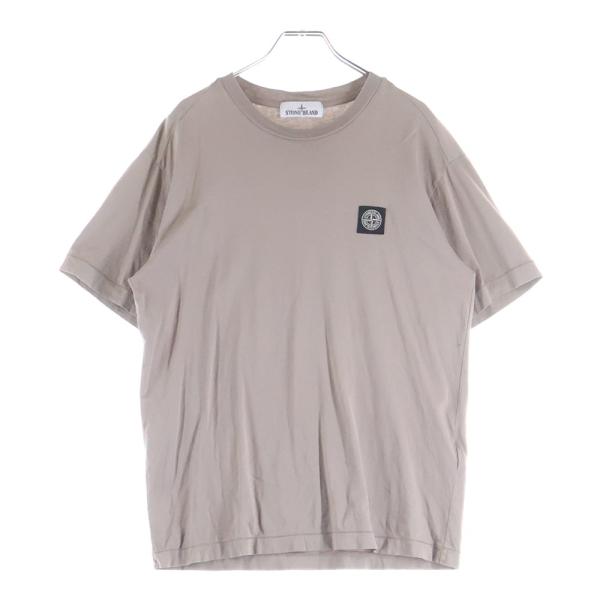 [商品番号]3026B050037[ブランド]STONE ISLAND（ストーンアイランド）[モデル]24SS ロゴパッチ クルーネック半袖Tシャツ ベージュ 801524113[販売店舗]BRING渋谷店