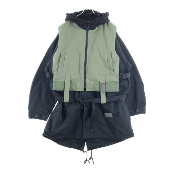 [商品番号]3026B090006[ブランド]LIBERE（リベーレ）[モデル]Combination M-51 コンビネーション ドッキング ジップアップフーデッドジャケット カーキ[販売店舗]BRING オンラインショップ