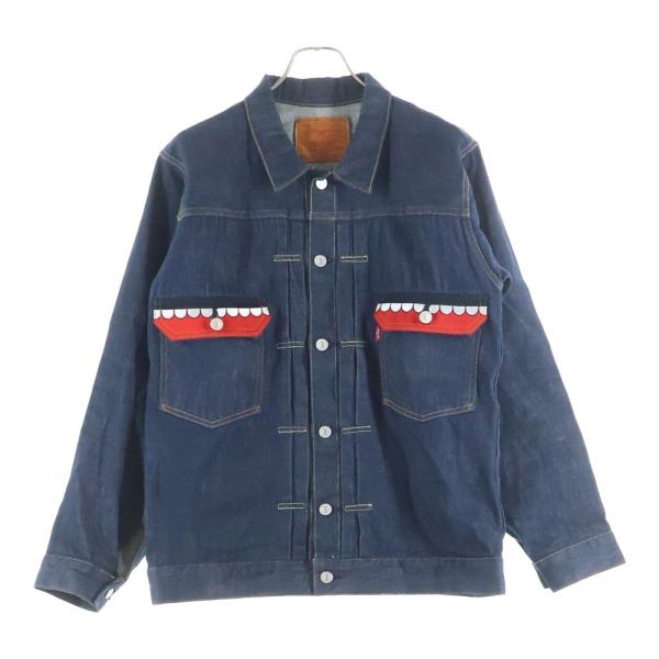 [商品番号]3026B090013[ブランド]Levi's（リーバイス）[モデル]×Original Fake KAWS 507-105N- Denim Jacket オリジナルフェイク カウズ デニムジャケット インディゴ KAWSJ-0...