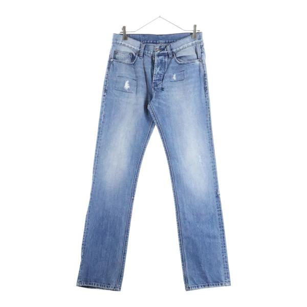 [商品番号]3026B180059[ブランド]KSUBI（スビ）[モデル]ボタンフライ ダメージ加工 スキニーデニムパンツ インディゴ[販売店舗]AWESOME高円寺店