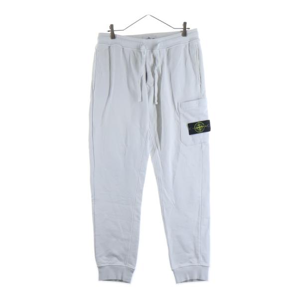 [商品番号]3026B190030[ブランド]STONE ISLAND（ストーンアイランド）[モデル]Sweat Cargo Pants ロゴワッペン スウェットカーゴパンツ ホワイト 761564551[販売店舗]BRING 新宿店