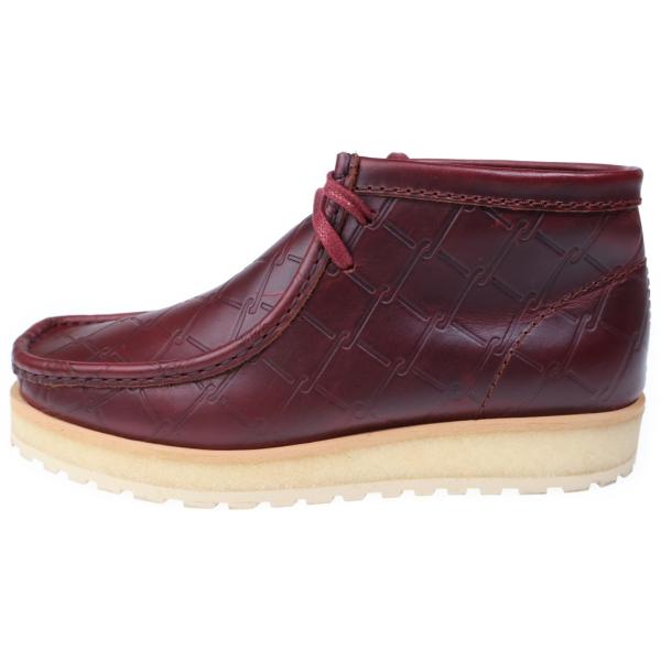 [商品番号]3026D150011[ブランド]Clarks（クラークス）[モデル]Wallabee Scout Burgundy Starcow ワラビースカウトバーガンディスターカウ レッド US9.5/26.5cm 26186060[販...