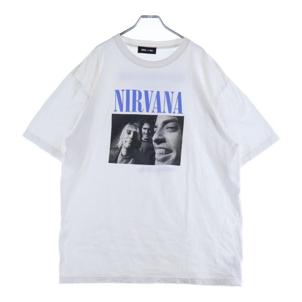 [商品番号]3026E110015[ブランド]WIND AND SEA（ウィンダンシー）[モデル]NIRVANA ニルヴァーナ プリント 半袖Tシャツ カットソー ホワイト WDS-O-NVN-25-Q4-02[販売店舗]BRING 渋谷店
