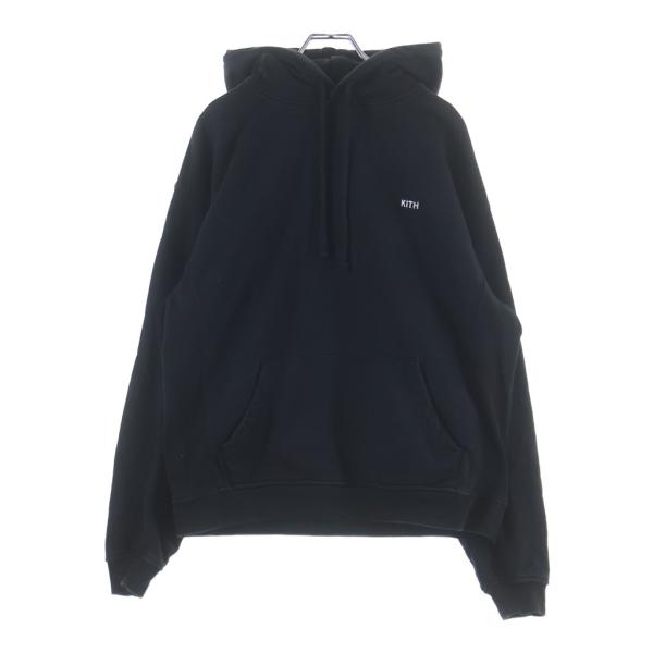 [商品番号]3026E120010[ブランド]KITH（キス）[モデル]WILLIAMS III HOODIE フロントロゴ プルオーバーパーカー ブラック KH2558[販売店舗]BRING 渋谷店