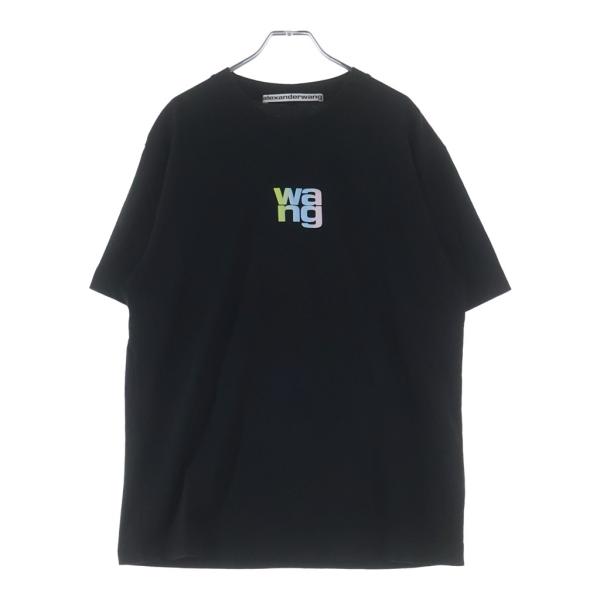 [商品番号]3026E140017[ブランド]ALEXANDER WANG（アレキサンダーワン）[モデル]Logo T-Shirt ロゴ 半袖Tシャツ ブラック[販売店舗]BRING 渋谷店