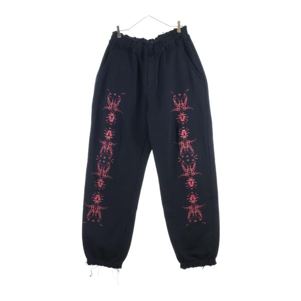 [商品番号]3126A060002[ブランド]THUG CLUB（サグクラブ）[モデル]24SS Dragon Sweat Pant ドラゴンジョガースウェットパンツ ロゴプリントダメージ加工スウェットパンツ TC24PT1502 ブラック...