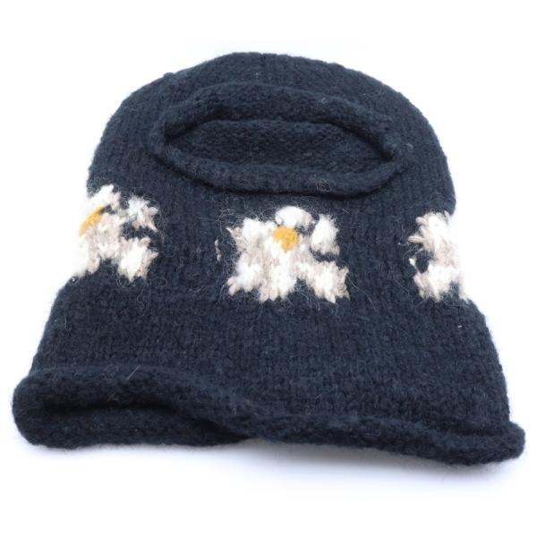 [商品番号]3126A140006[ブランド]NO BRAND（ノーブランド）[モデル]MacMahon Knitting Mills マクマホンニッティングミルズ Balaclava-Flower バラクラバ フラワー モヘア混アクリルニ...
