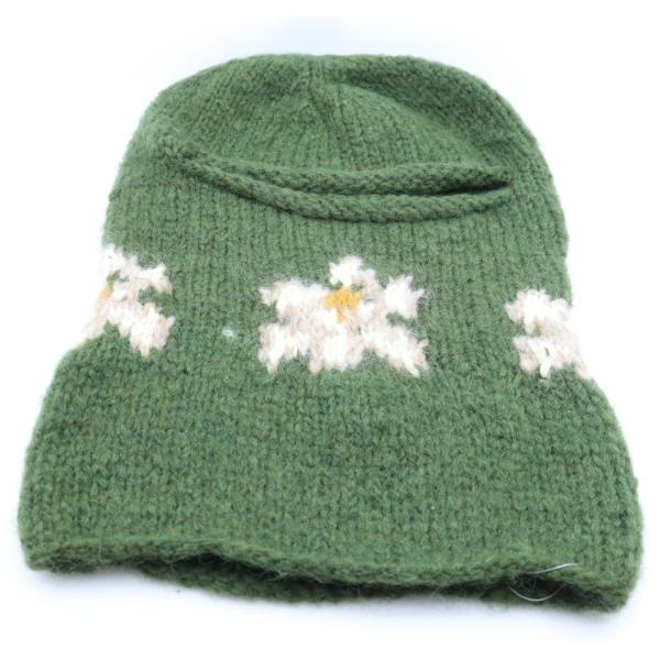 [商品番号]3126A140012[ブランド]NO BRAND（ノーブランド）[モデル]MacMahon Knitting Mills マクマホンニッティングミルズ Balaclava-Flower バラクラバ フラワー モヘア混アクリルニ...