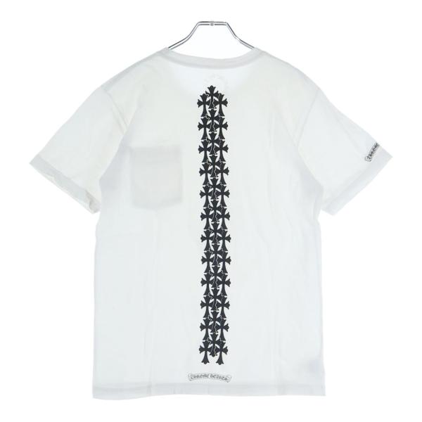 [商品番号]3126A150013[ブランド]CHROME HEARTS（クロムハーツ）[モデル]Cemetery Cross Tire Track Tee セメタリークロスタイヤトラックTシャツ クロスプリントクルーネック半袖Tシャツ ホ...