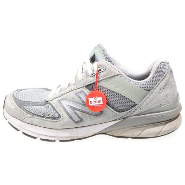 [商品番号]3126A150021[ブランド]New Balance（ニューバランス）[モデル]990V5 レースアップローカットスニーカー M990GL5 US9/27cm グレー[販売店舗]BRING福岡天神店