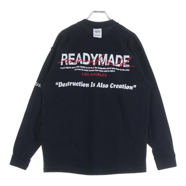 [商品番号]3126B150017[ブランド]READY MADE（レディメイド）[モデル]MAXFIELD L/S T-SHIRT マックスフィールド限定 リバーシブル長袖Tシャツ ロンT ブラック[販売店舗]BRING オンラインショップ