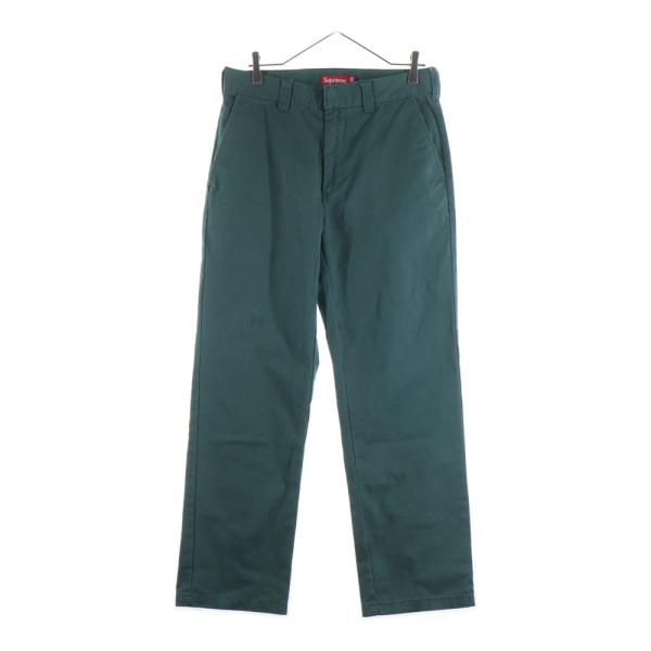 [商品番号]3126B150022[ブランド]SUPREME（シュプリーム）[モデル]23AW Work Pant ワークパンツ コットンチノストレートパンツ グリーン[販売店舗]BRING THRIFT CLOSET