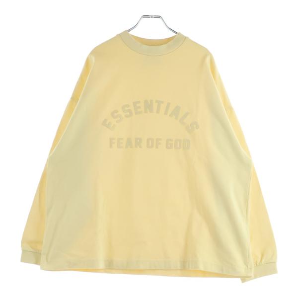 [商品番号]3126B210014[ブランド]FEAR OF GOD ESSENTIALS（フィアオブゴッド エッセンシャルズ）[モデル]L/S T-SHIRT フロントロゴ 長袖Tシャツ ロンT クリーム[販売店舗]BRING THRIF...