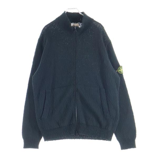 [商品番号]3126B250005[ブランド]STONE ISLAND（ストーンアイランド）[モデル]Full Zip Cardigan フルジップカーディガン ロゴワッペンジップアップニット 8015561B1 ブラック[販売店舗]BRI...