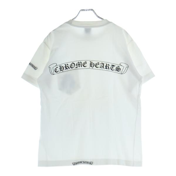 [商品番号]3126B260004[ブランド]CHROME HEARTS（クロムハーツ）[モデル]OLD NECK LOGO DAGGER TEE オールド ネックロゴ ダガー フロントポケット 半袖Tシャツ カットソー ホワイト[販売店舗...