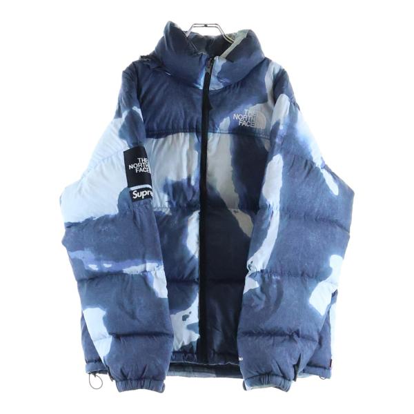 [商品番号]3126B260010[ブランド]SUPREME（シュプリーム）[モデル]21AW Bleached Denim Print Nuptse Jacket ブリーチド デニム プリント ヌプシ ダウン ジャケット ブルー ND52...