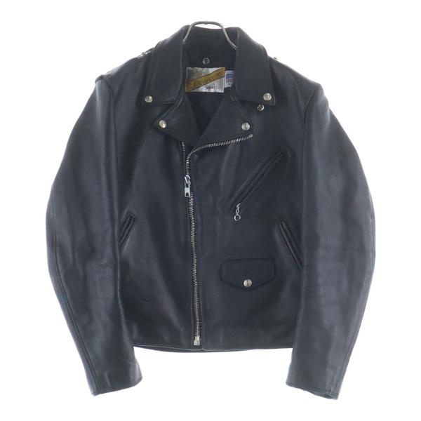 [商品番号]3126B260018[ブランド]VANSON（バンソン）[モデル]618US ステアハイド ダブルライダースジャケット ブラック[販売店舗]BRING オンラインショップ