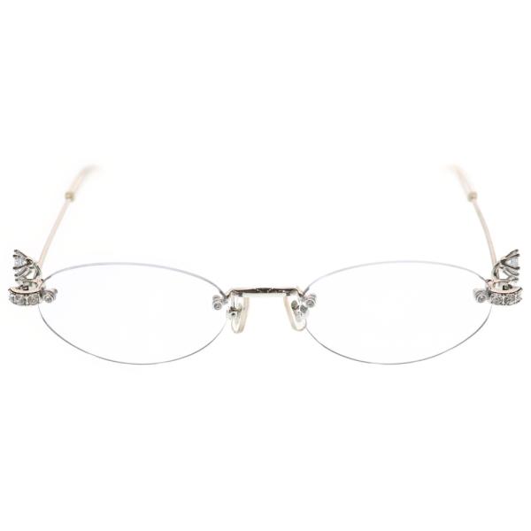 [商品番号]3126B270004[ブランド]GENTLE MONSTER（ジェントルモンスター）[モデル]ORORA オーロラ クリアレンズリムレスグラス アイウェア 眼鏡 シルバー[販売店舗]BRING渋谷ANNEX店