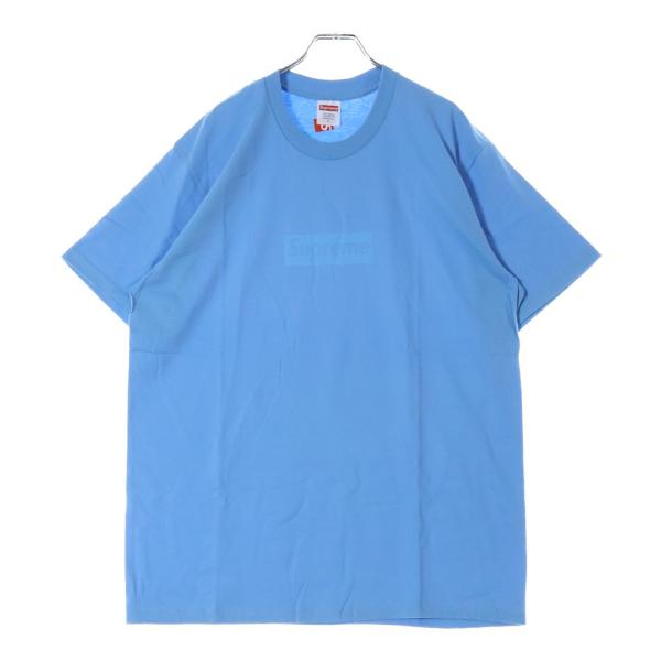 [商品番号]3225H220107[ブランド]SUPREME（シュプリーム）[モデル]23SS Tonal Box Logo Tee トーナル ボックスロゴ プリント クルーネック 半袖Tシャツ カットソー ライトブルー[販売店舗]BRIN...