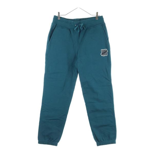 [商品番号]3225J190032[ブランド]UNDEFEATED（アンディフィーテッド）[モデル]ロゴ パッチ スウェット パンツ グリーン[販売店舗]南千住倉庫
